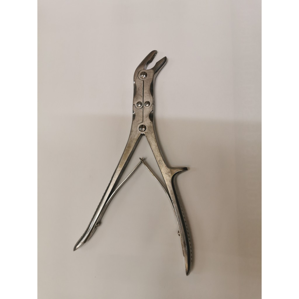 Pince gouge rongeur courbé