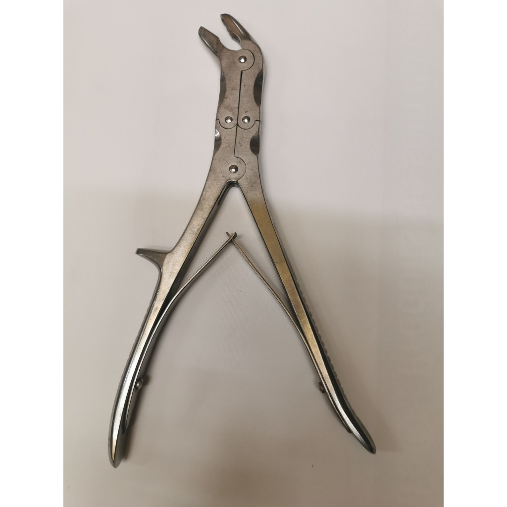 Pince gouge rongeur courbé